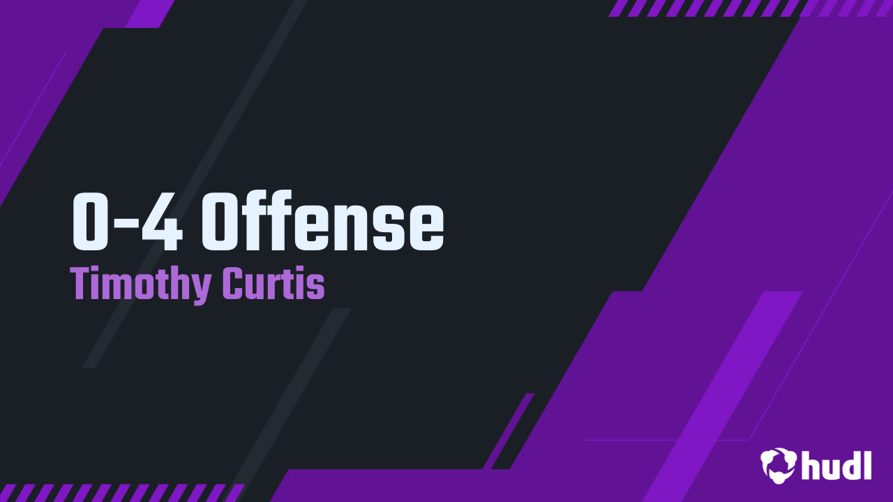 0-4 Offense - Timothy Curtis highlights - Hudl