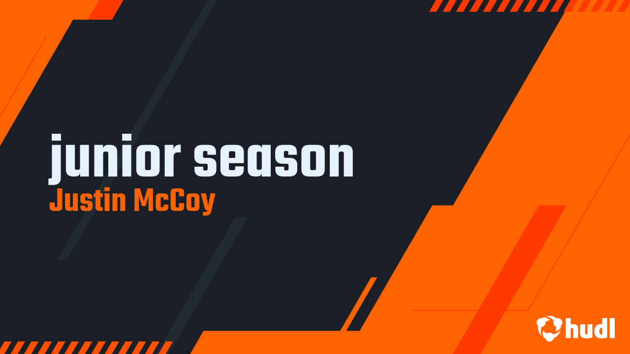 junior season - Justin McCoy highlights - Hudl