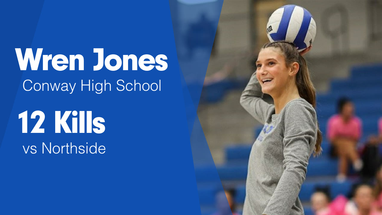 12 Kills vs Northside - Wren Jones highlights - Hudl