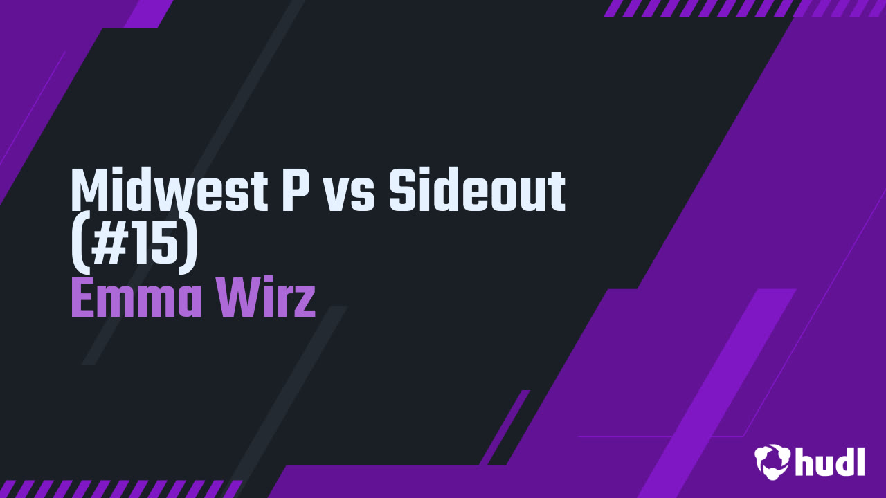 Midwest P vs Sideout (#15) - Emma Wirz highlights - Hudl