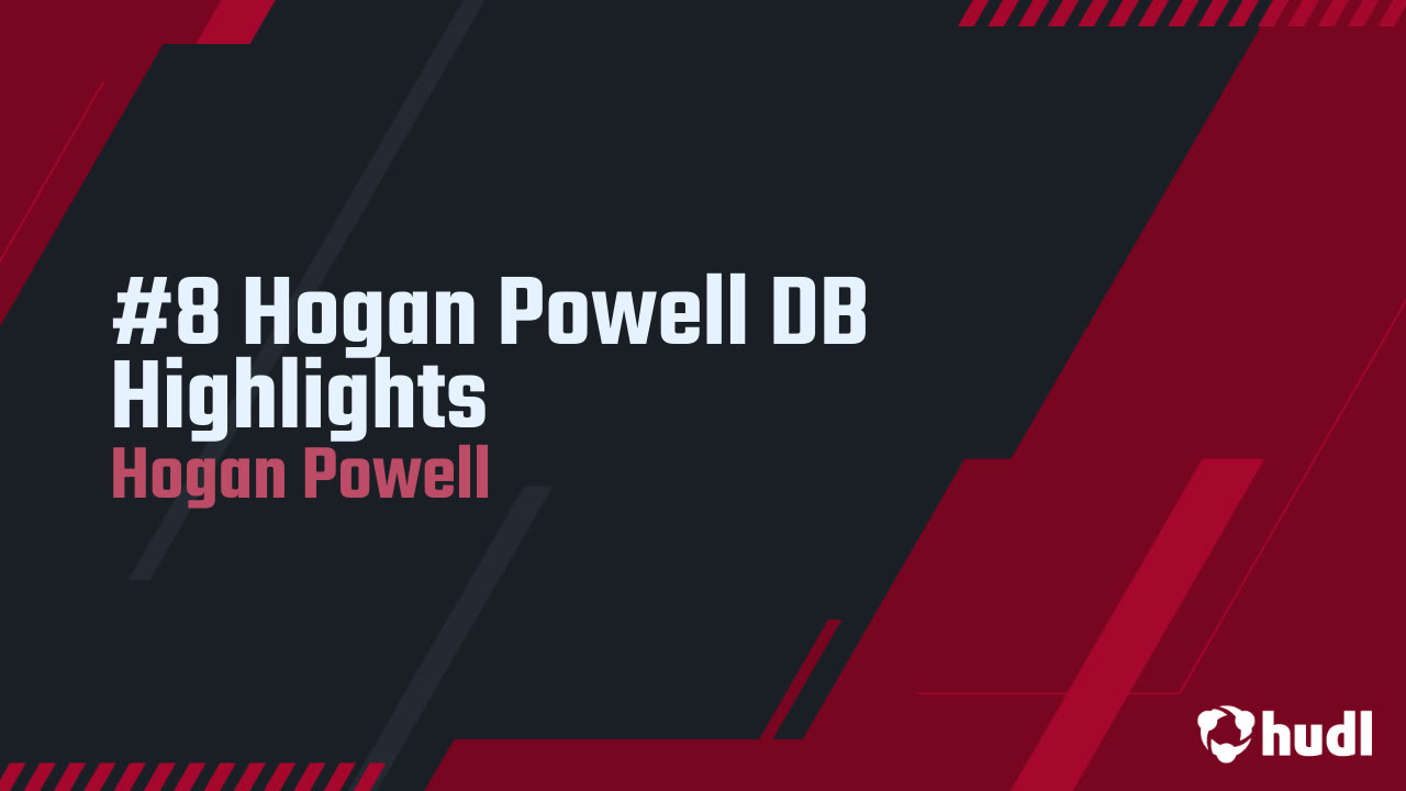 #8 Hogan Powell DB Highlights - Hogan Powell highlights - Hudl