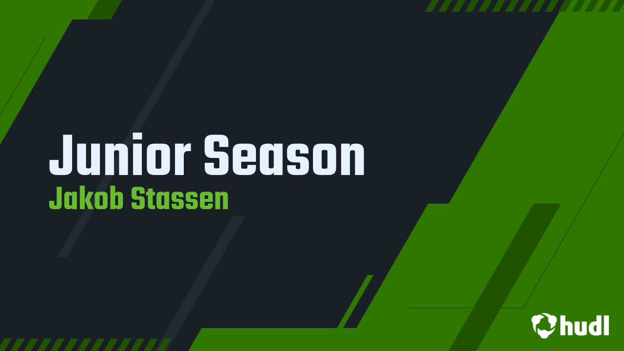 Junior Season - Jakob Stassen highlights - Hudl