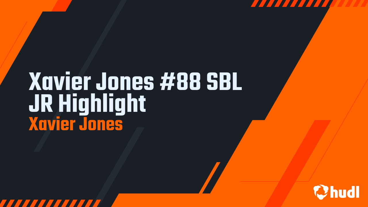 Xavier Jones #88 SBL JR Highlight - Xavier Jones highlights - Hudl