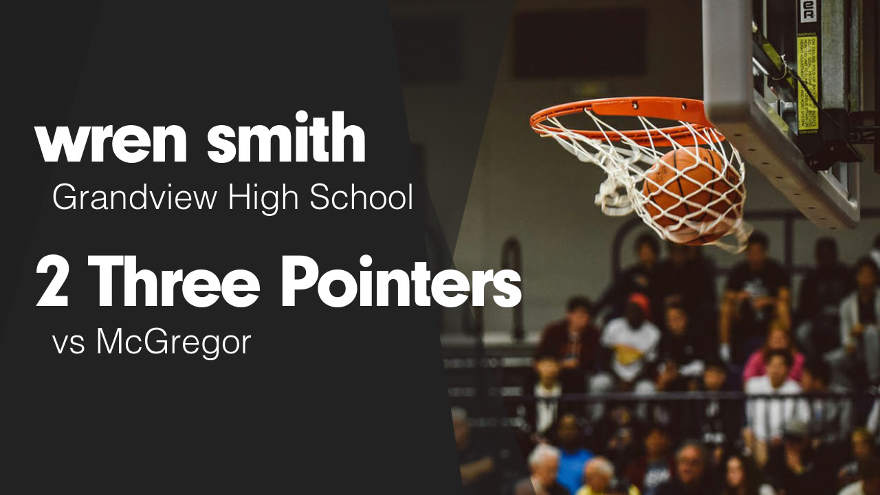2 Three Pointers vs McGregor - Wren Smith highlights - Hudl
