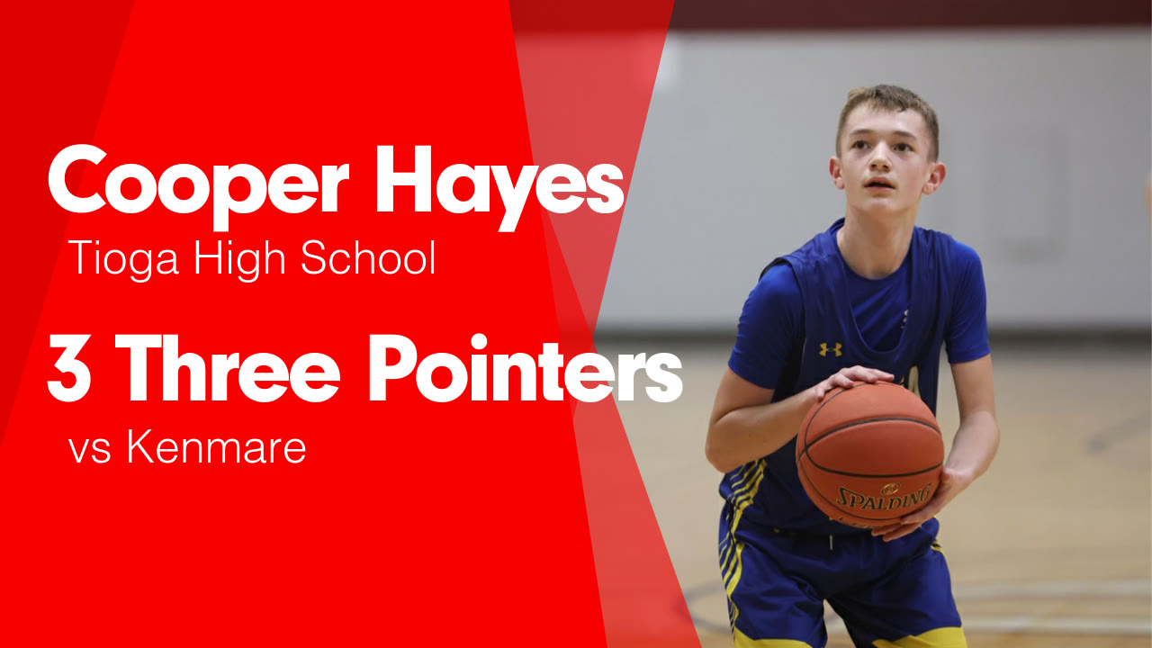 3 Three Pointers vs Kenmare - Cooper Hayes highlights - Hudl