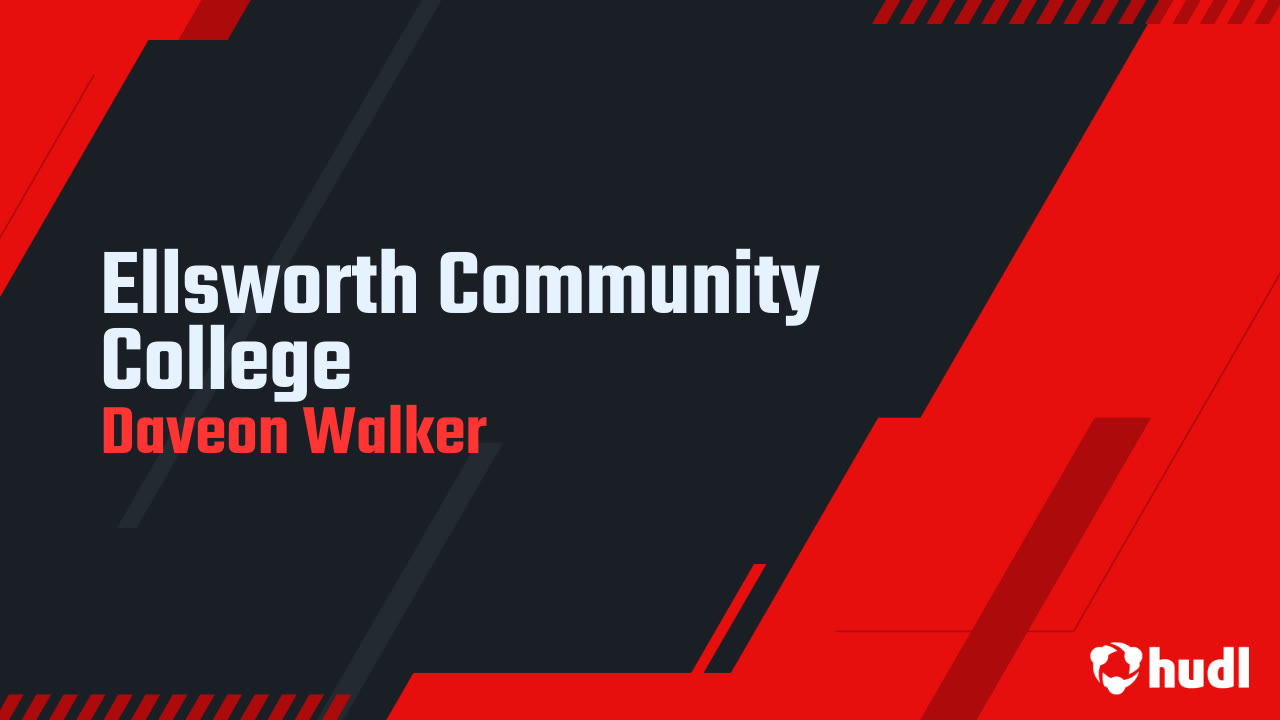 Ellsworth Community College - Daveon Walker highlights - Hudl