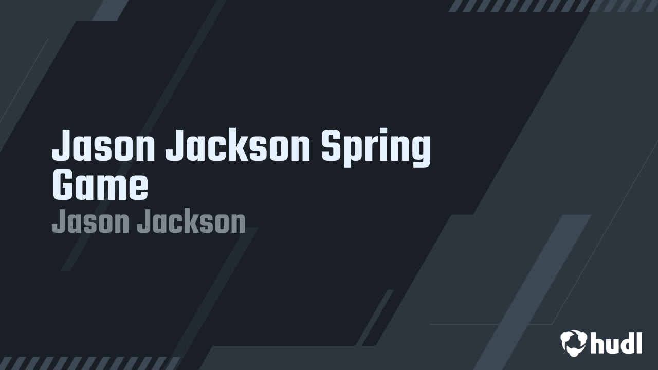 Jason Jackson Spring Game - Jason Jackson highlights - Hudl
