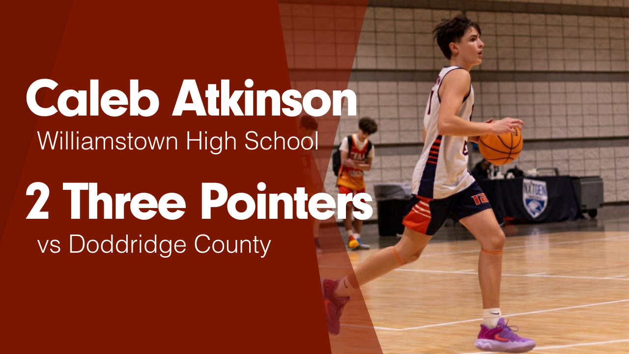 2 Three Pointers vs Doddridge County - Caleb Atkinson highlights - Hudl