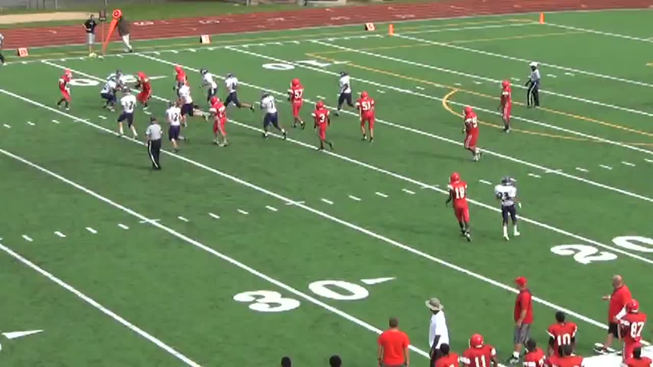 vs. Topeka West JV Football - Marcus Dotson highlights - Hudl